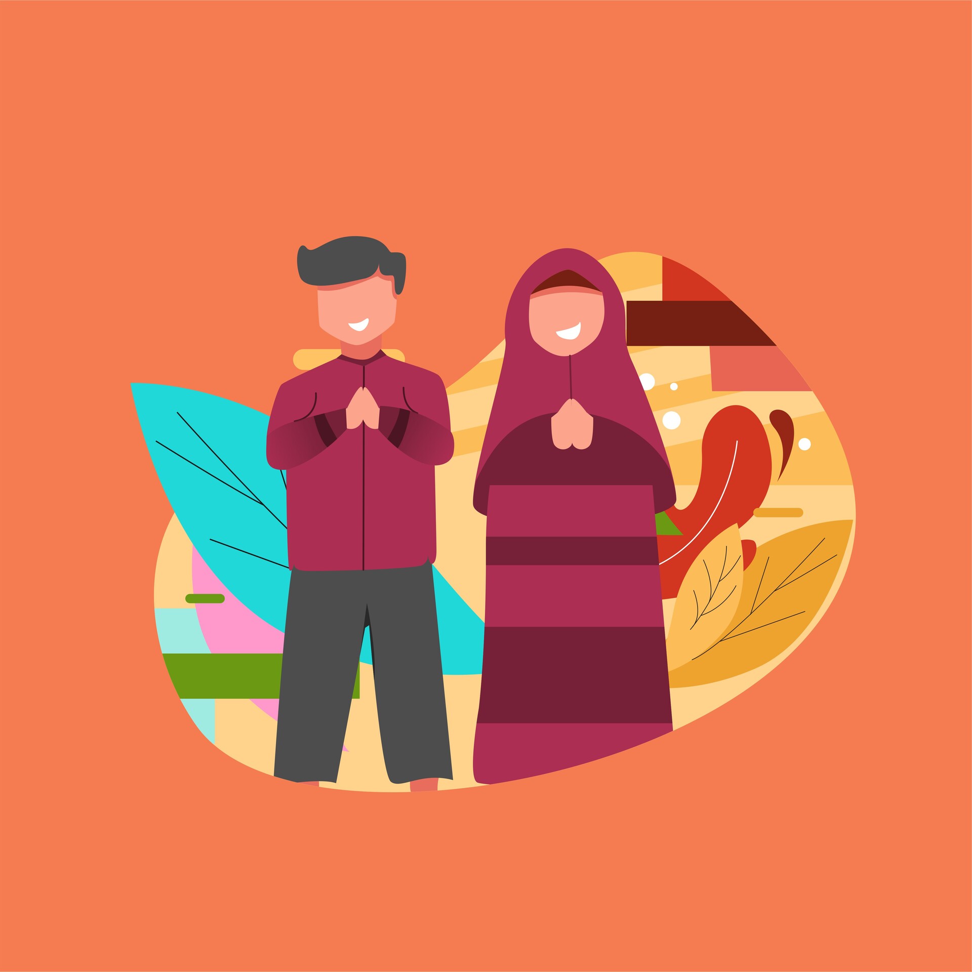 ArtStation - Flat Design Illustration Asset