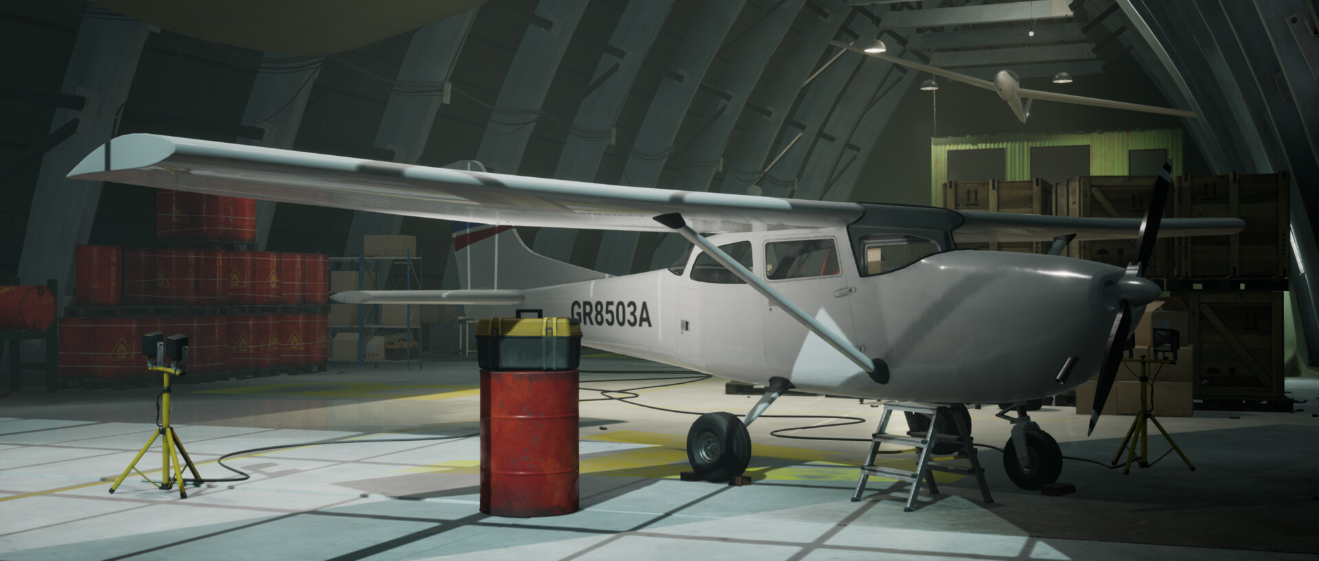 ArtStation - Hangar — Real-time Environment