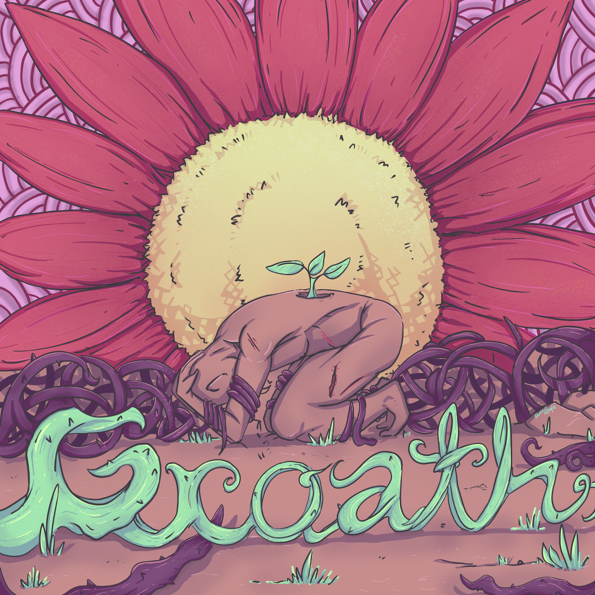 ArtStation - Commissioned Album Cover Art