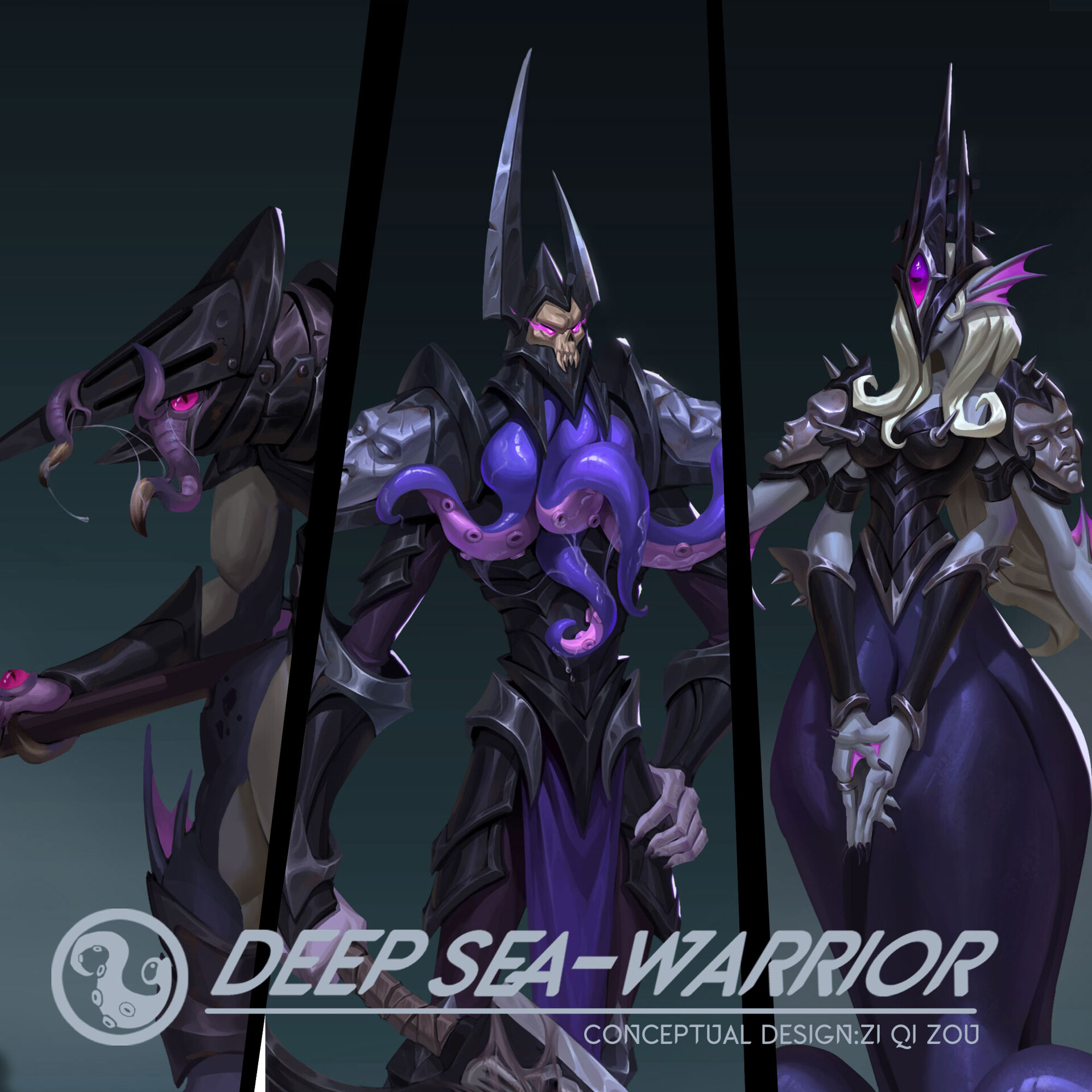 ArtStation - DEEP SEA--- WARRIOR