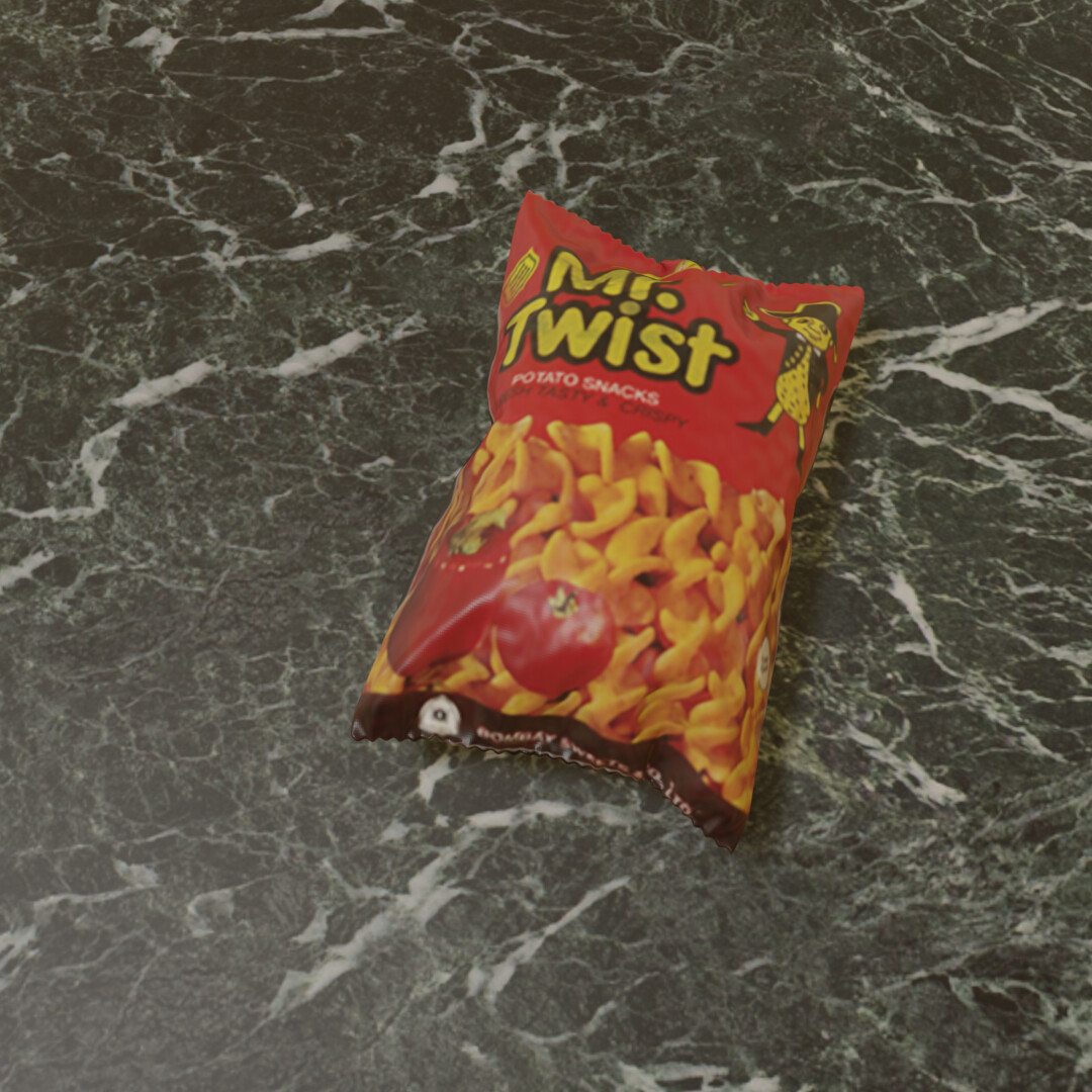 ArtStation - Mr. Twist Chips Packet