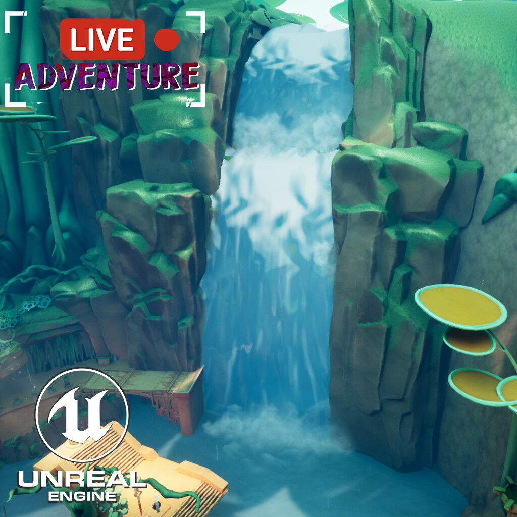 ArtStation - Live Adventure | Waterfall VFX