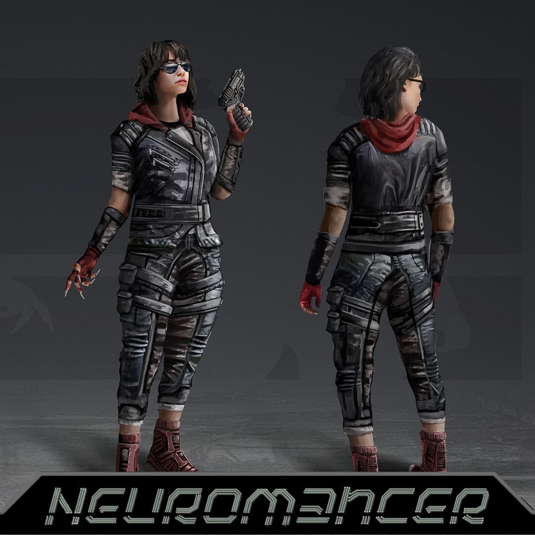 ArtStation - Neuromancer - Molly