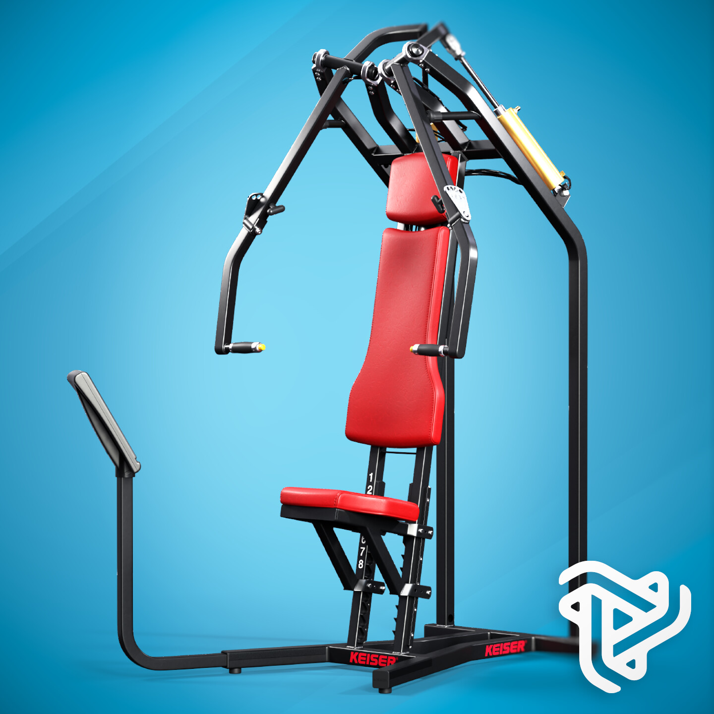 ArtStation - Keiser® Fitness Machine Revamp