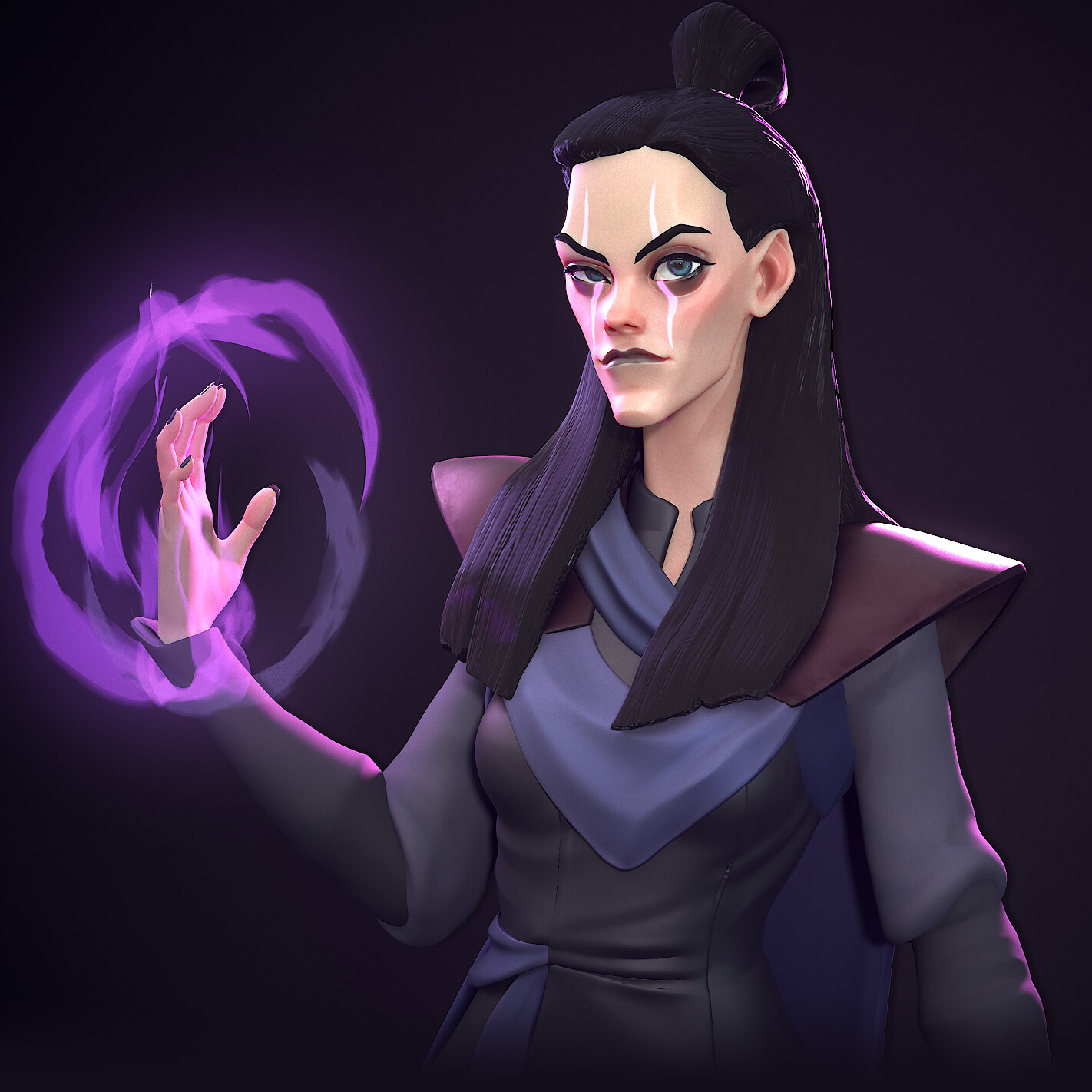 ArtStation - Shade. Character for the course "Stylized Characters in 3D".