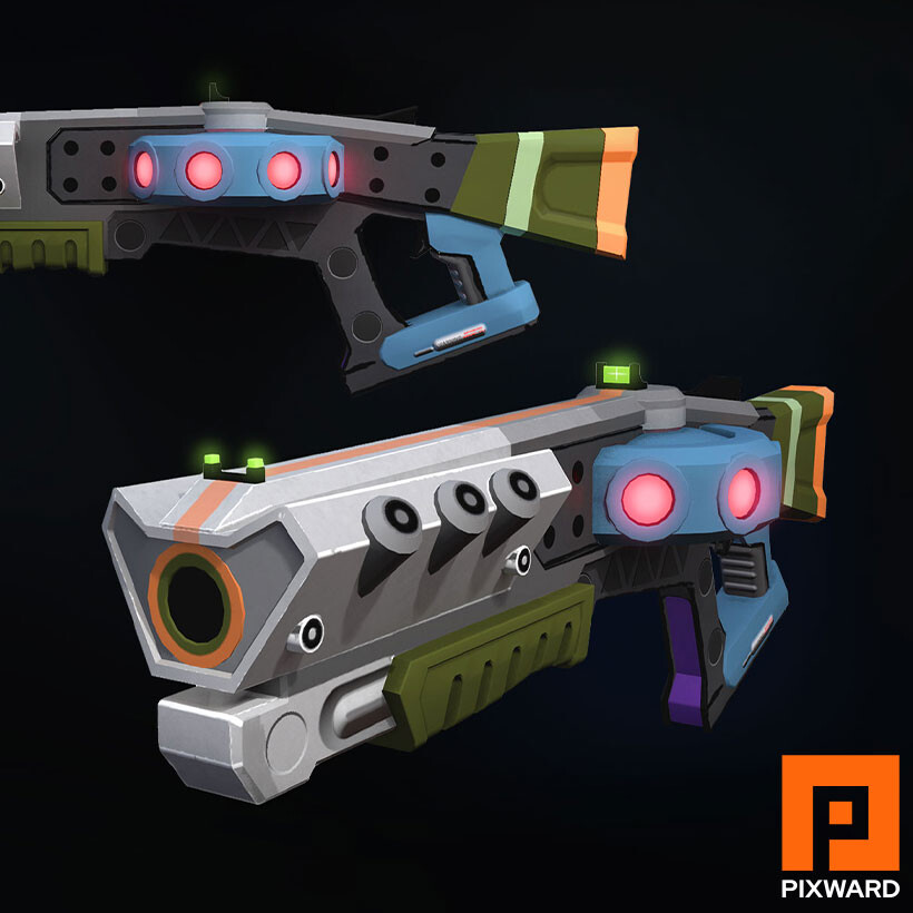 ArtStation - Stylized Weapons