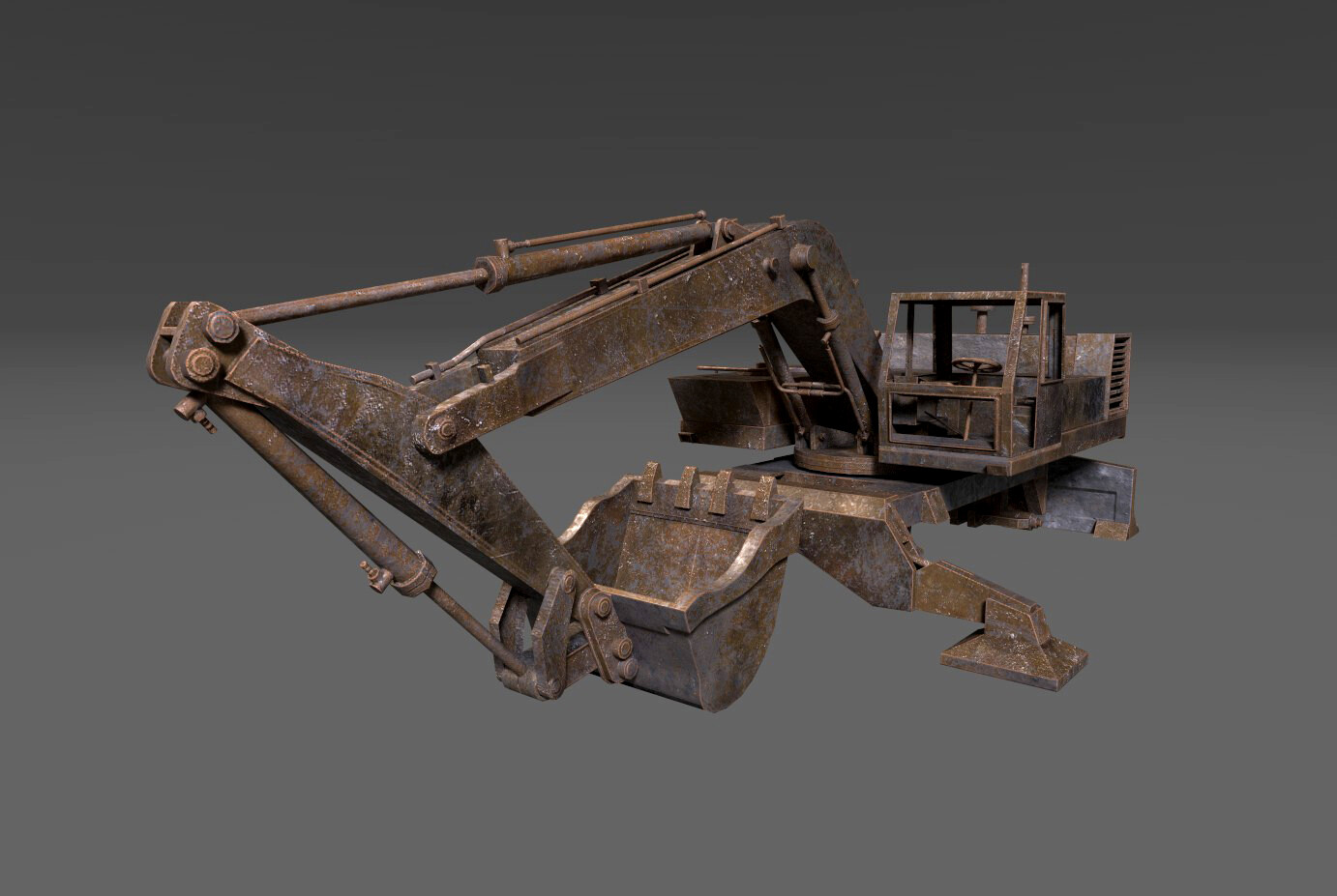 ArtStation - OLD JCB