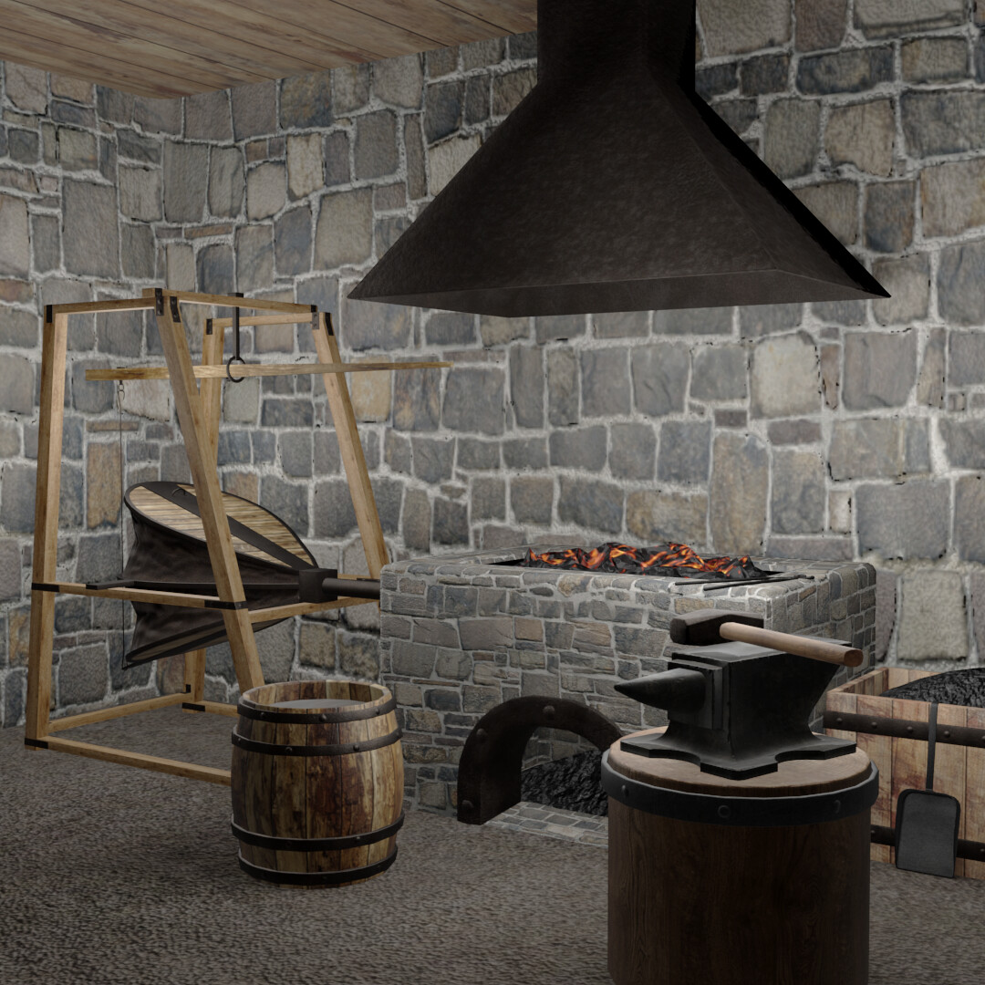 ArtStation - A Forge and Bellows
