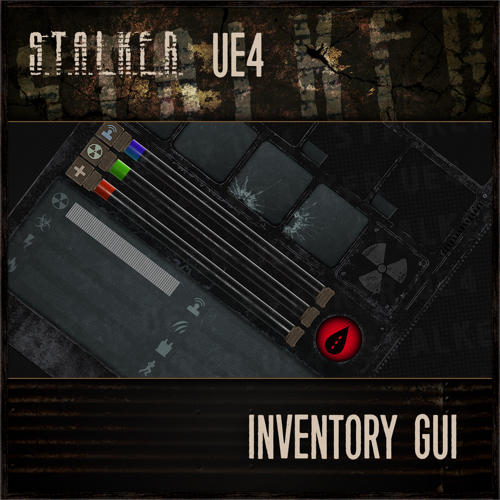 ArtStation - S.T.A.L.K.E.R. UE4 - GUI - Inventory (Updated)