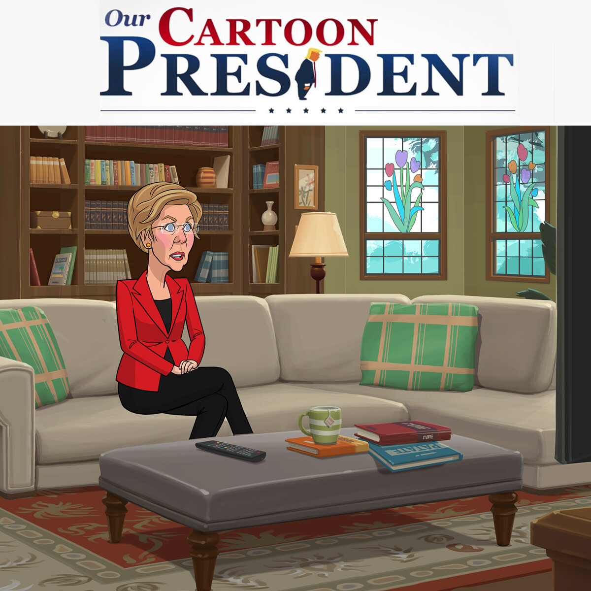 ArtStation - Cartoon President