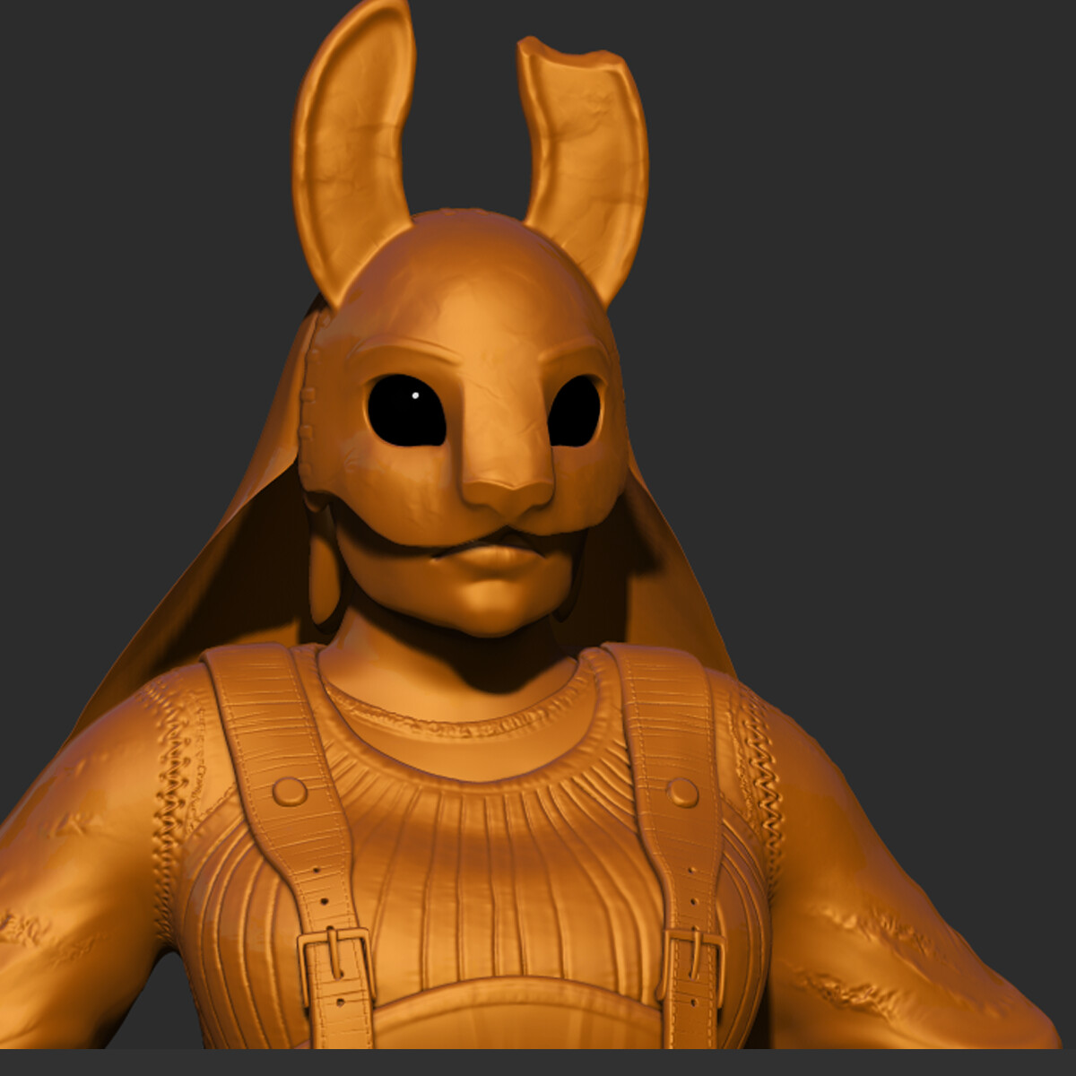 ArtStation - DBD Huntress Fan Art - WIP