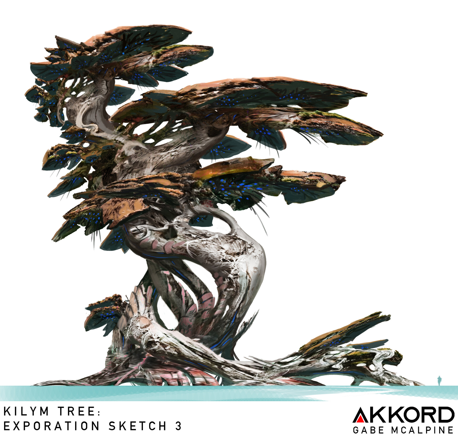 ArtStation - Akkord: Kylim Tree sketches 1