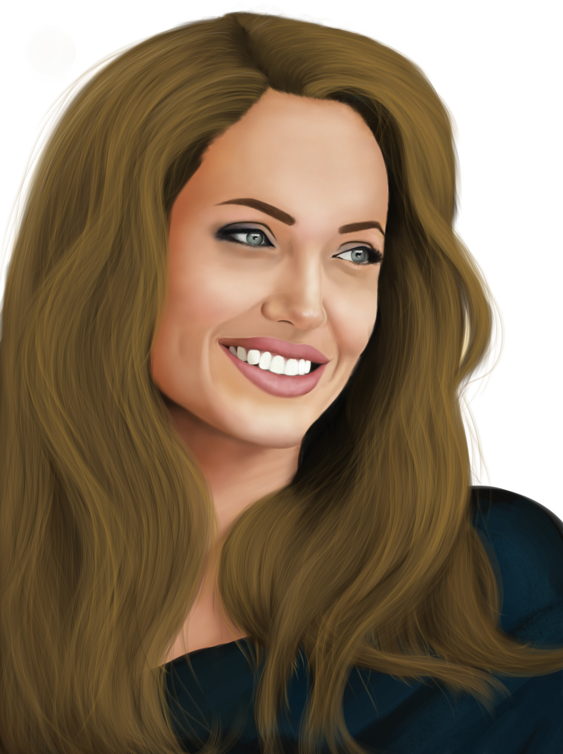 ArtStation - Angelina Jolie