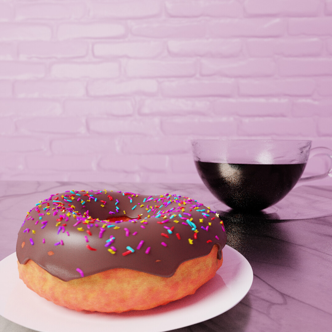 ArtStation - Donut Scene