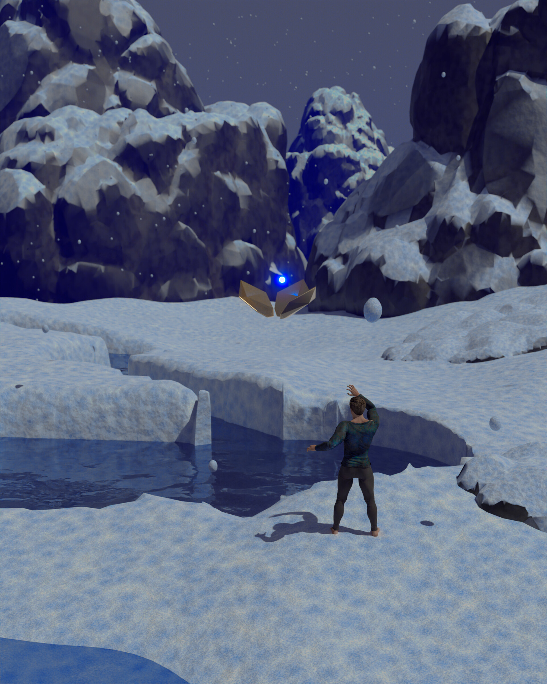 ArtStation - Blue Icicle