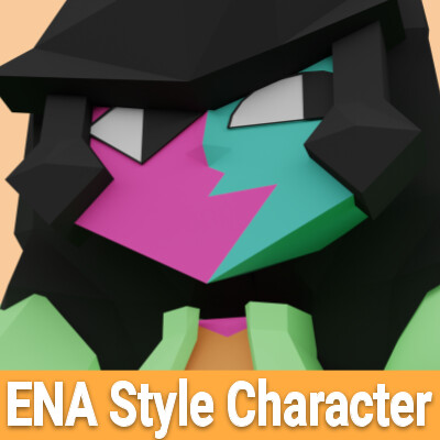 ArtStation - ENA Style Persona Character