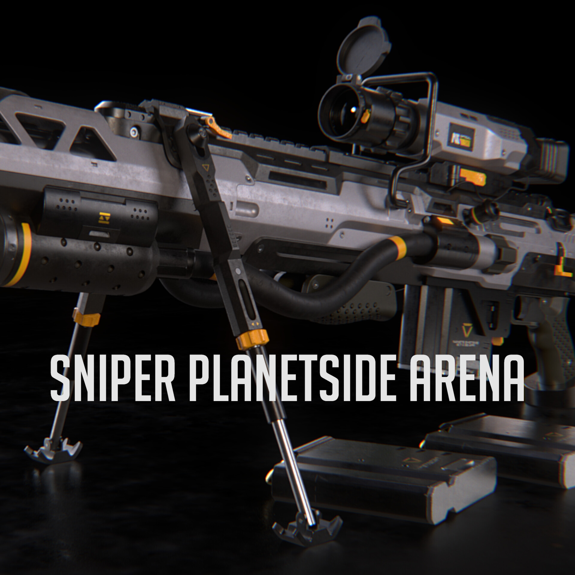 ArtStation - Sniper Planetside Arena FAN ART