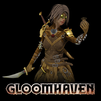 ArtStation - Gloomhaven Scoundrel