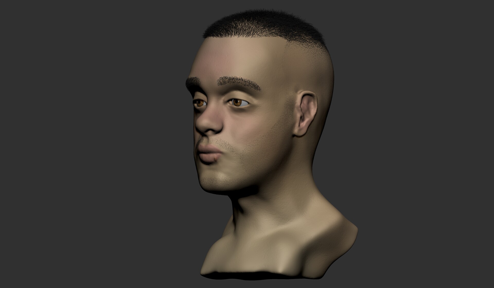 ArtStation - 3D Model self-portrait