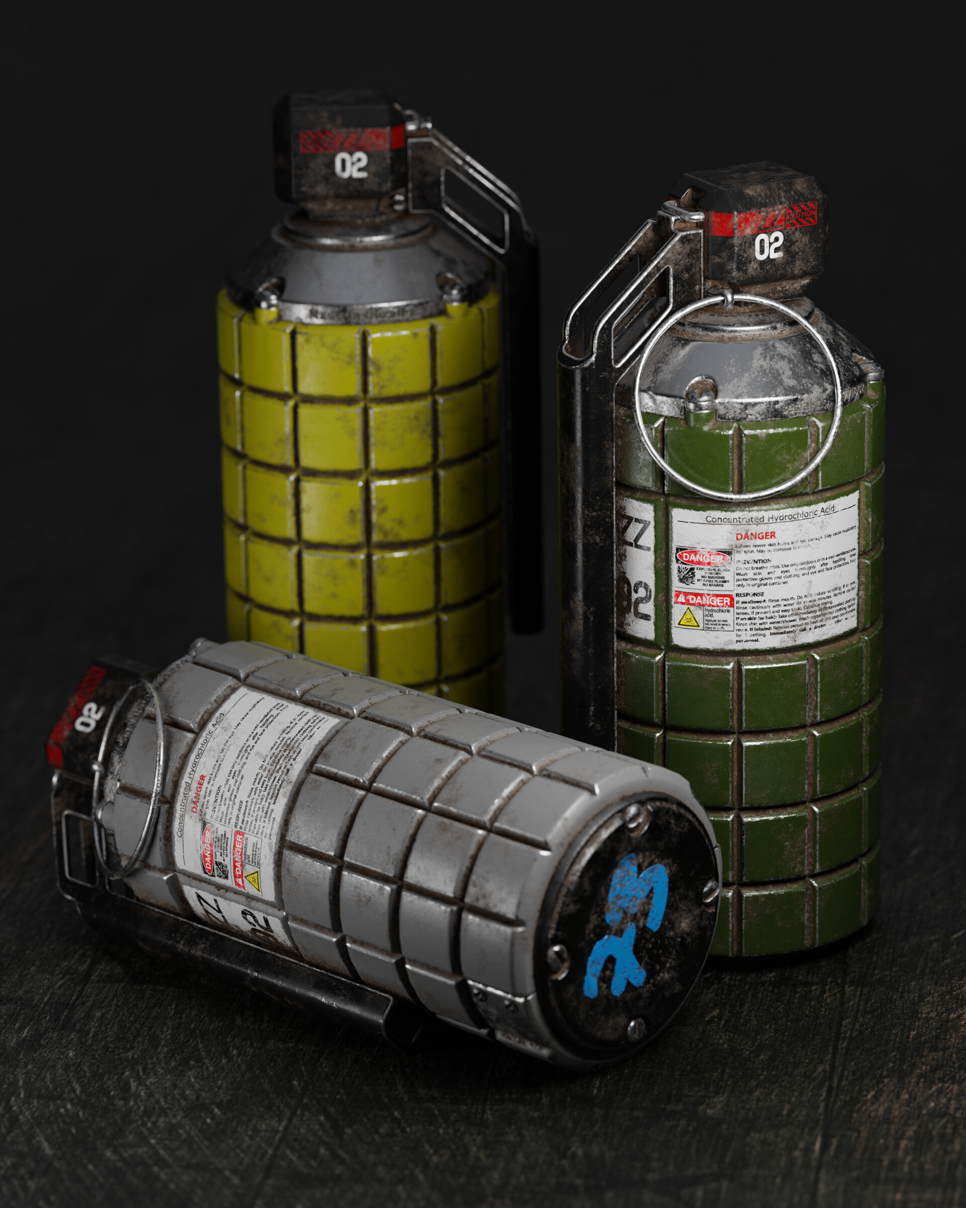 ArtStation - ZZ Grenade 02