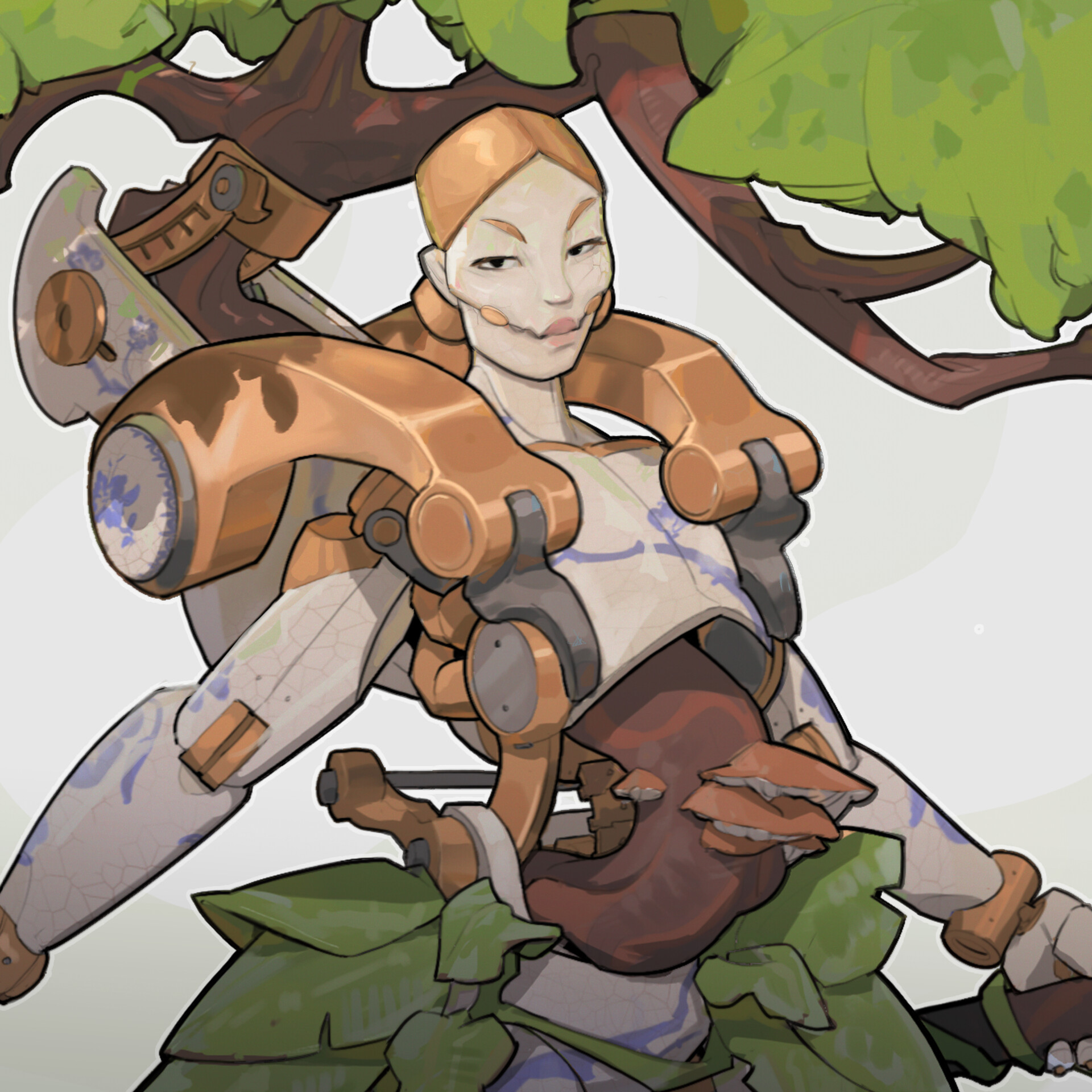 ArtStation - Clockwork Dryad