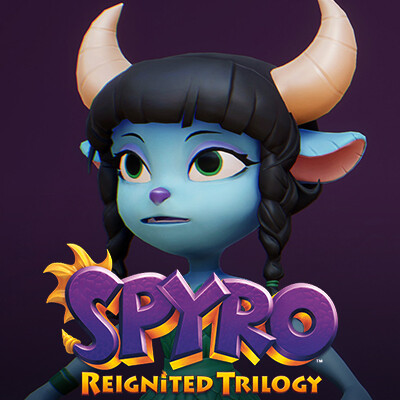 ArtStation - Lila the Faun - Spyro