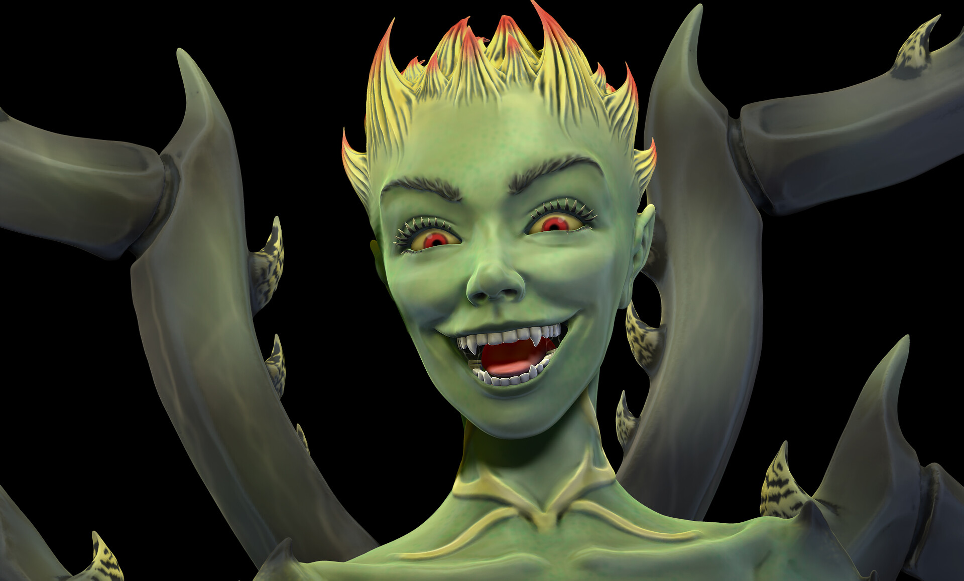 ArtStation - Demon Lucy