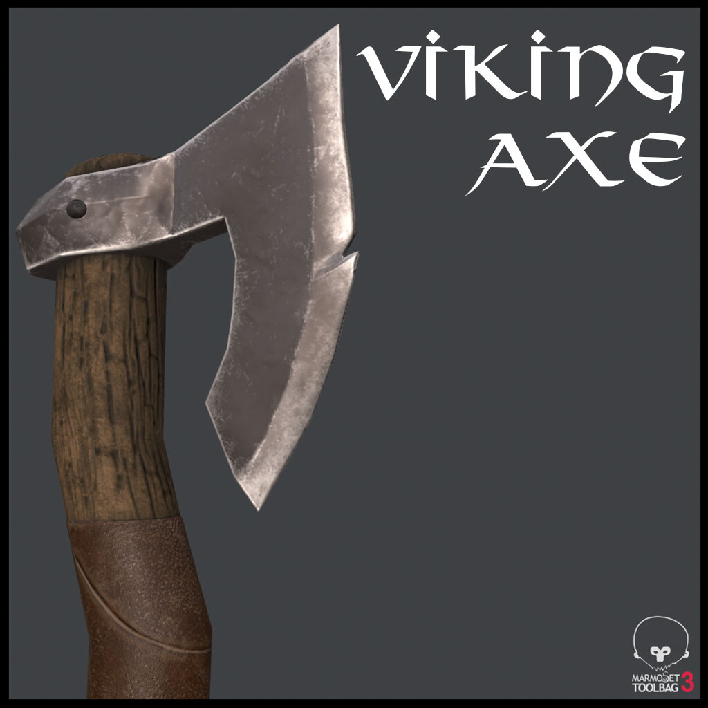 ArtStation - Viking Axe