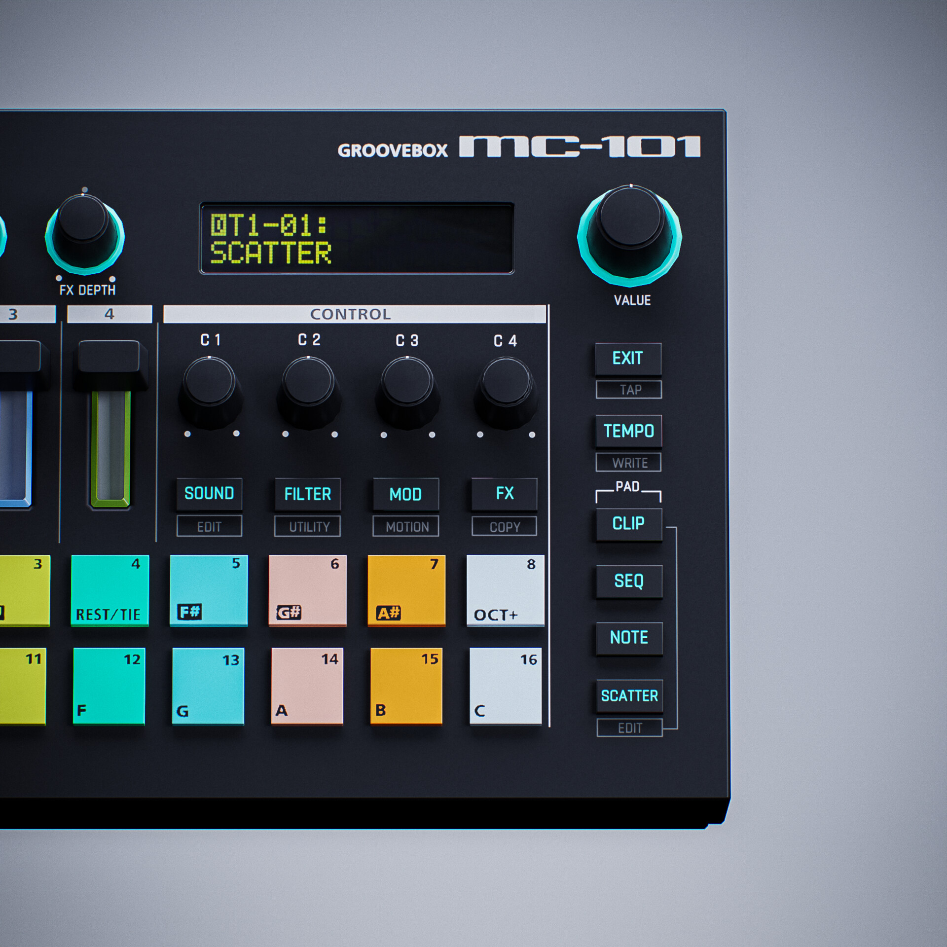 ArtStation - ROLAND mc-101