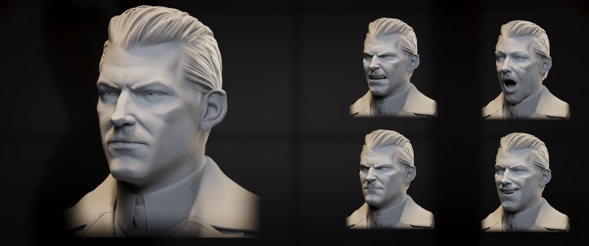 ArtStation - TIES - Blendshape Stanislas