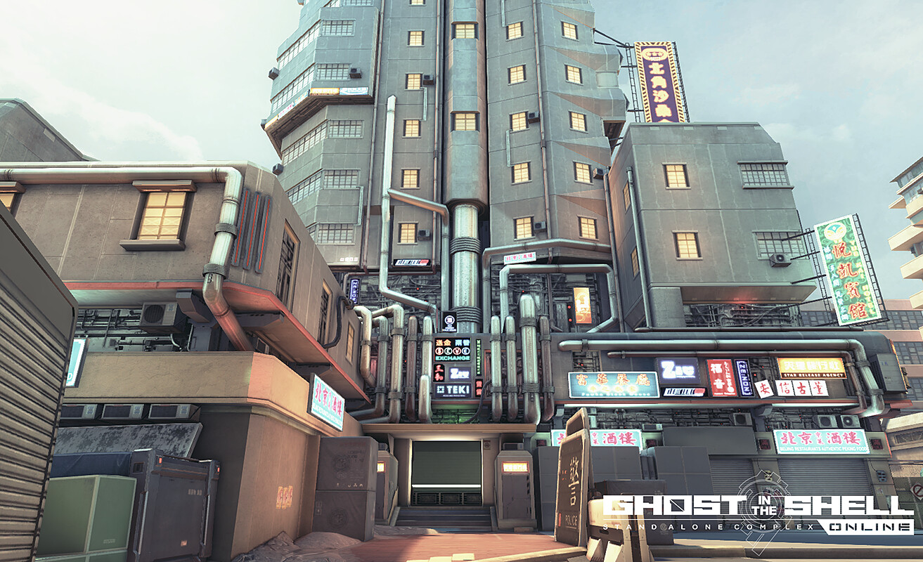 ArtStation - Ghost in the Shell: Stand Alone Complex - First Assault Online