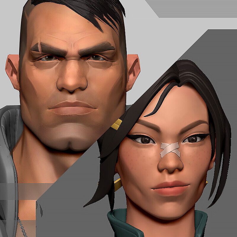 ArtStation - Valorant_ Art Style Exploration