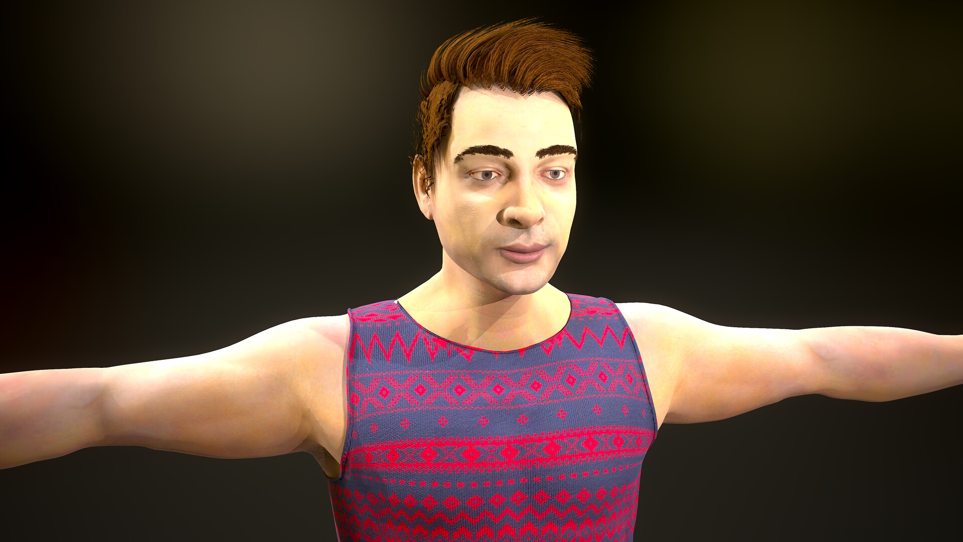 ArtStation - Actor 1- 3D Model