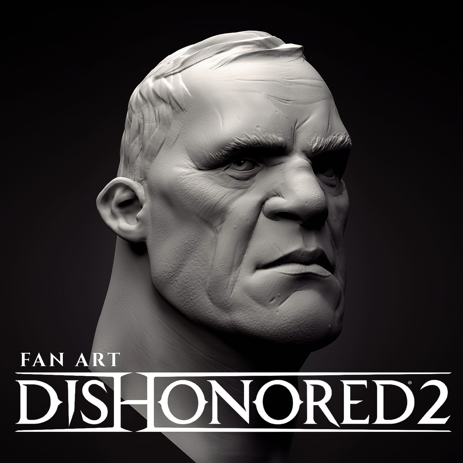 ArtStation - Dishonored 2 Characters Fan Art Sculpts
