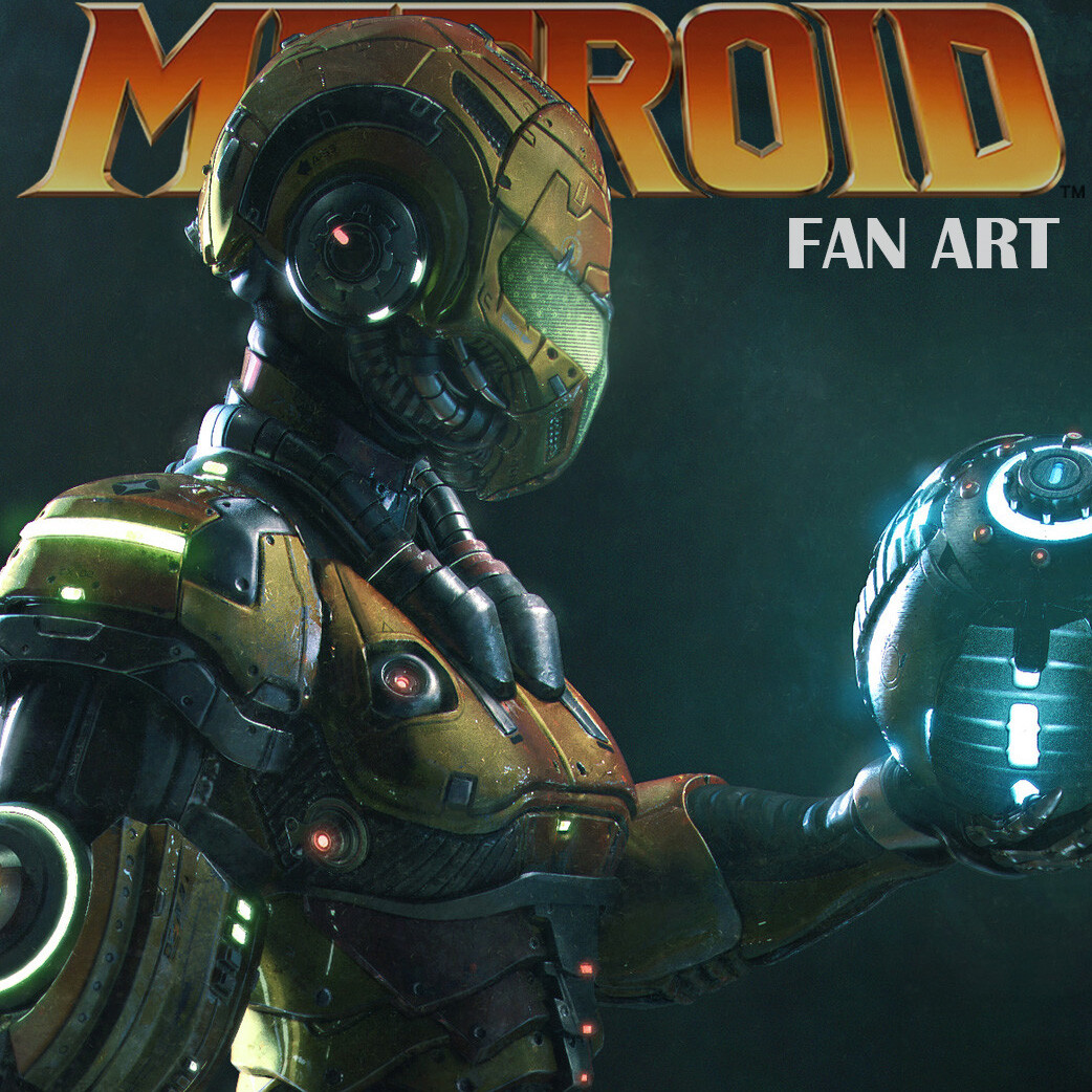 ArtStation - Metroid Fan Art: Realistic 3D concept art