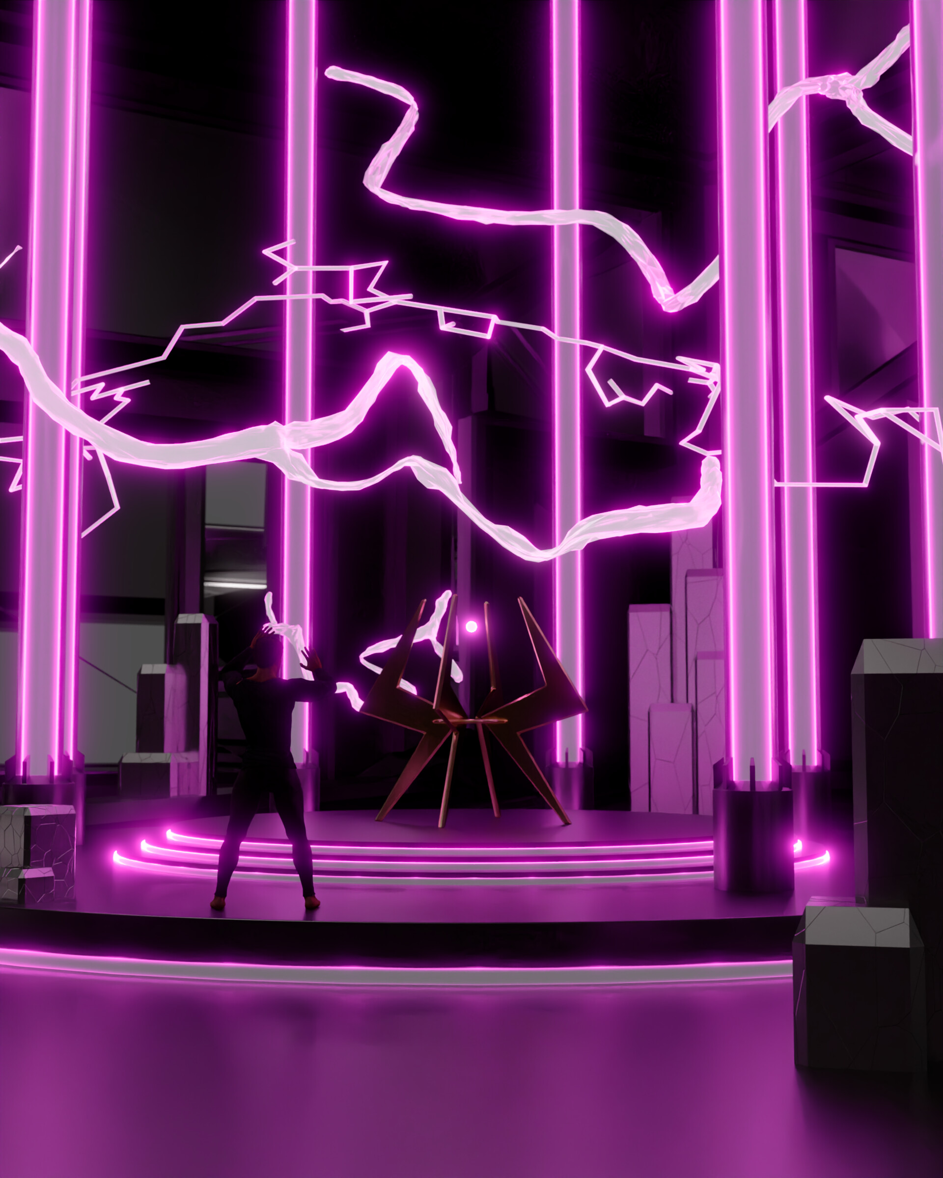 ArtStation - Violet Lightning