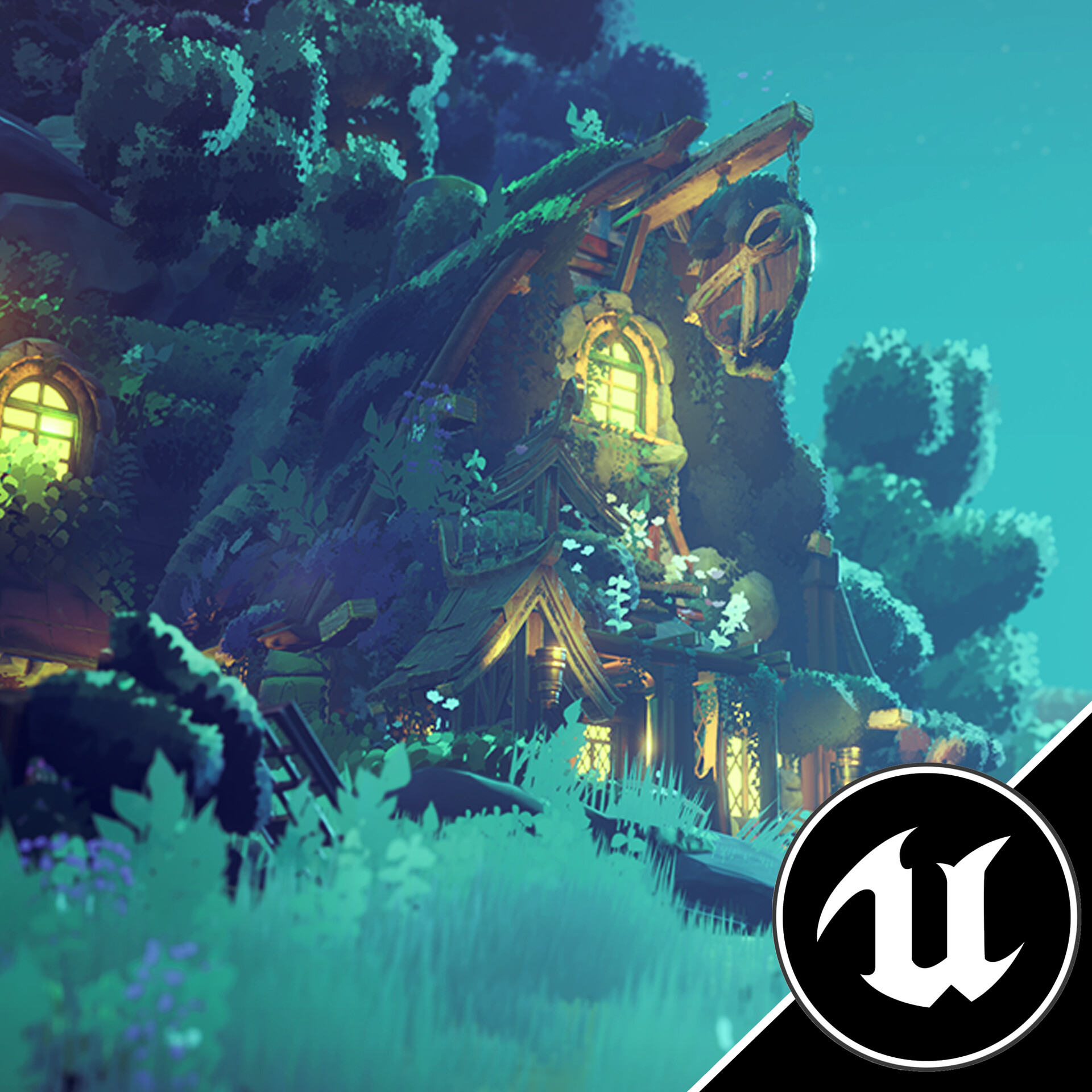 ArtStation - Scissors House - Unreal