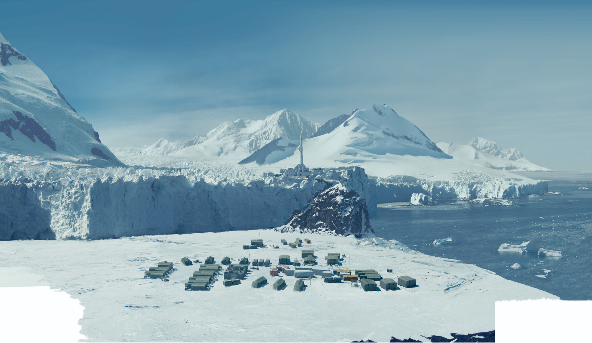 ArtStation - Man of Steel Arctic Base DMP