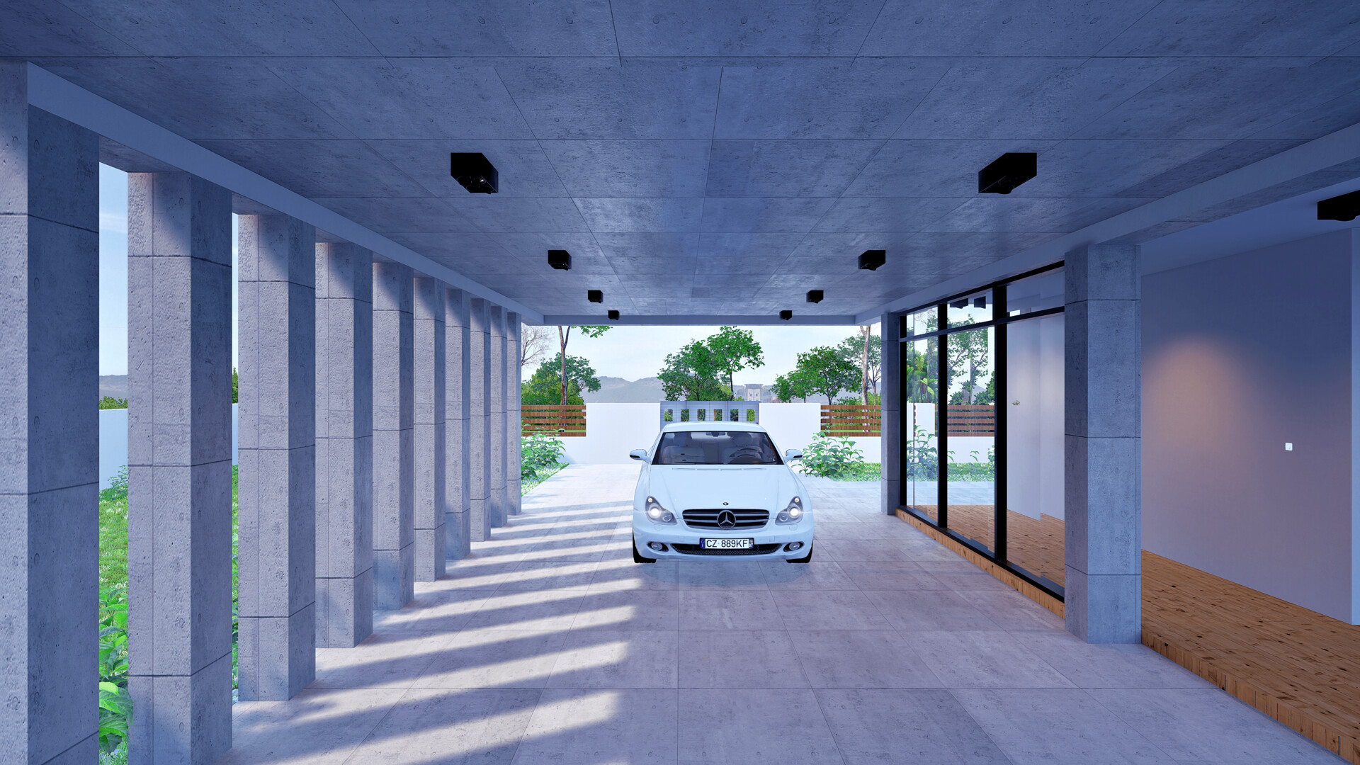 ArtStation - REVIT TO UNREAL ENGINE - EXTERIOR & INTERIOR LIGHTING