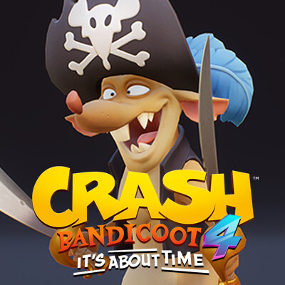 ArtStation - Crash Bandicoot 4 - Pirate Rats