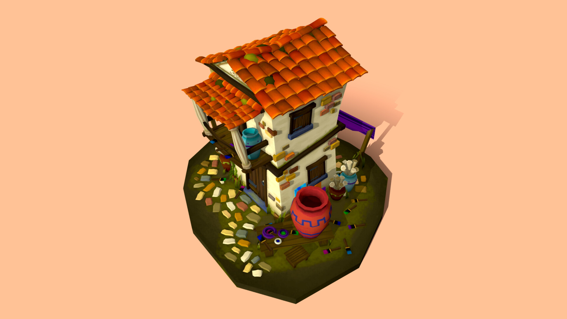 ArtStation - DAE Villages | Greek artist