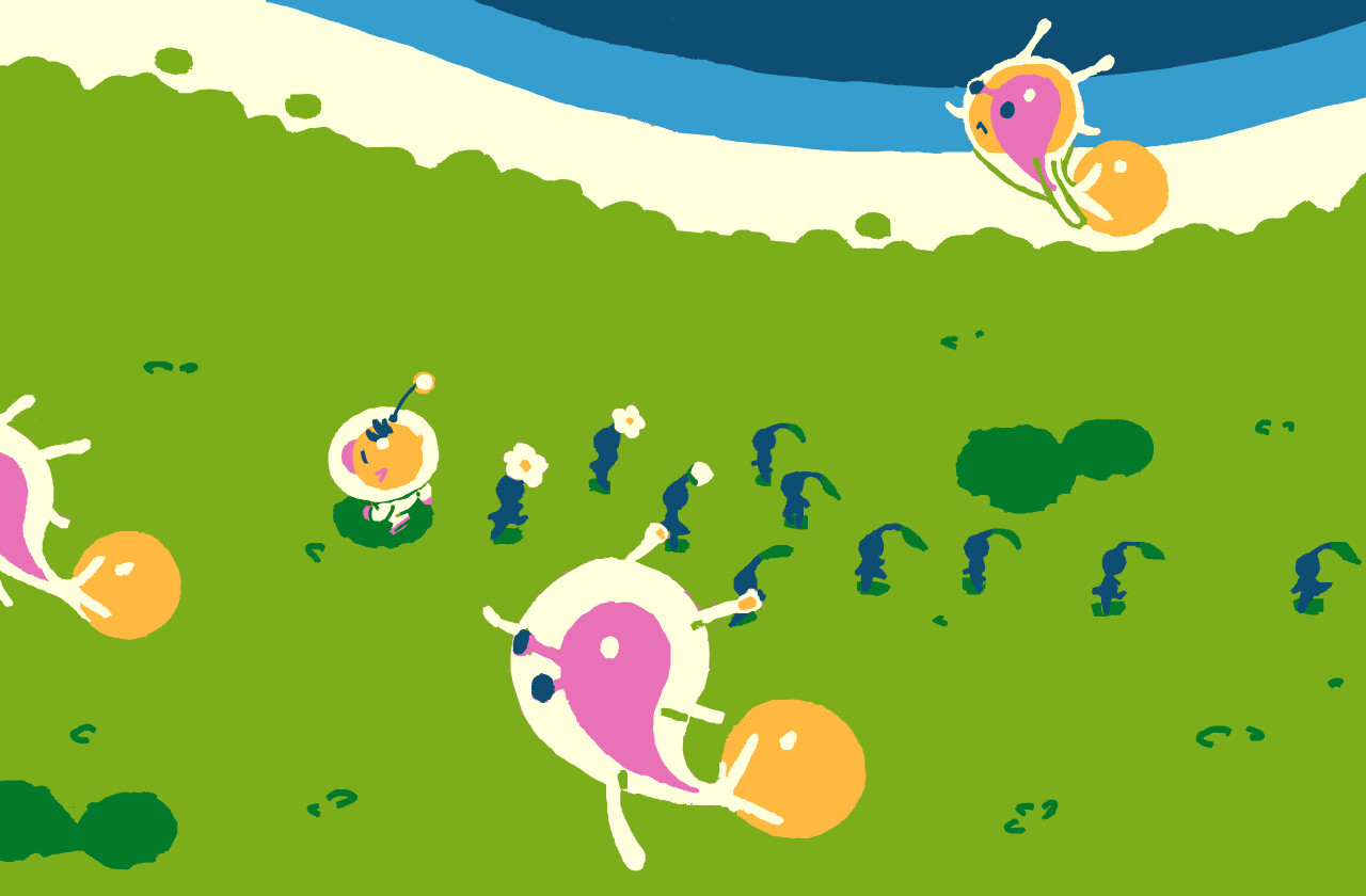 ArtStation - Pikmin Fan Art