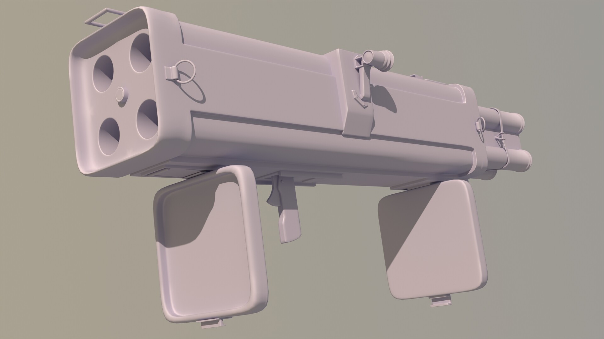 ArtStation - Rocket Launcher