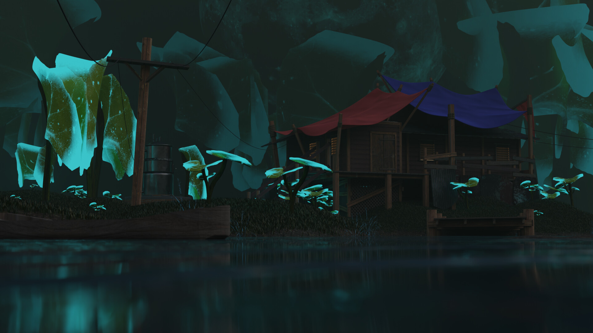 ArtStation - Alien Swamp