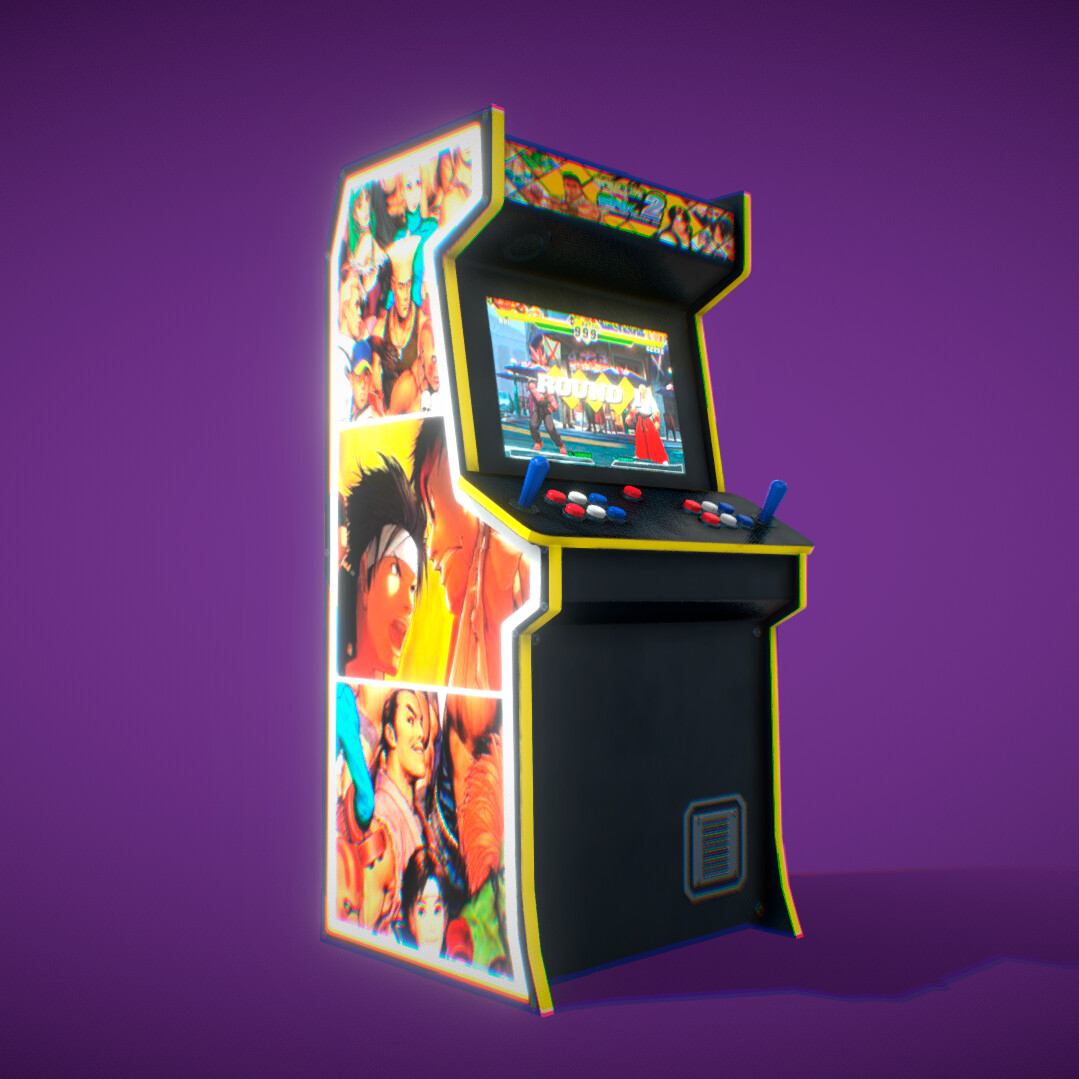 ArtStation - Stylized slot machine