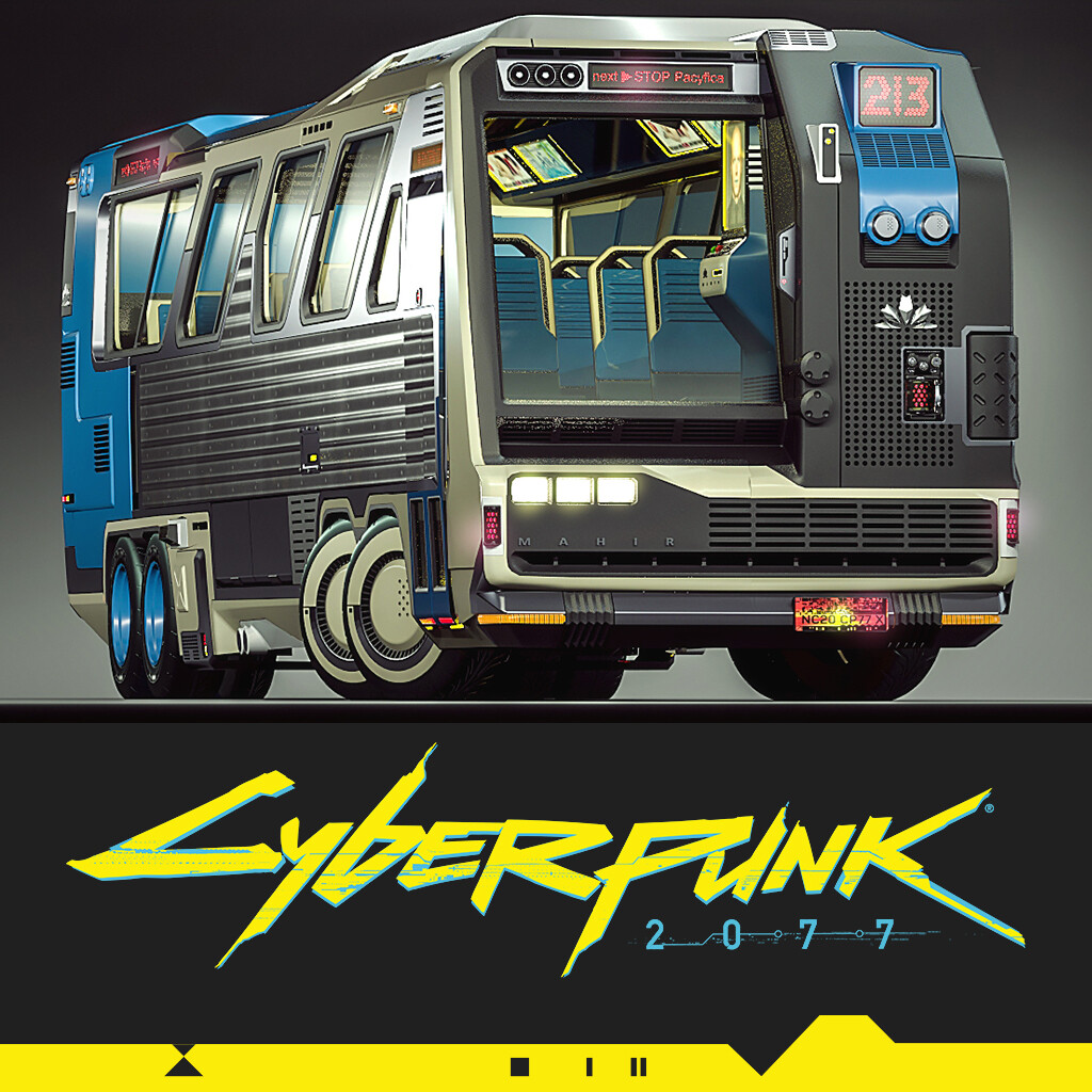 ArtStation - CYBERPUNK 2077, Mahir MT28 COACH