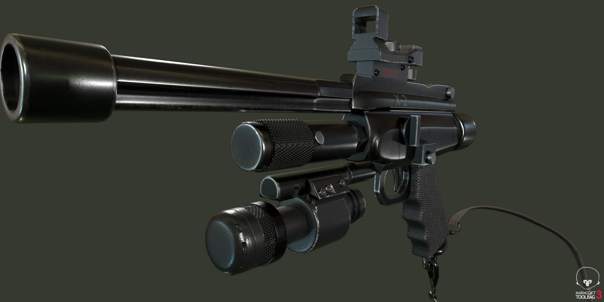 ArtStation - X2 Dart Gun