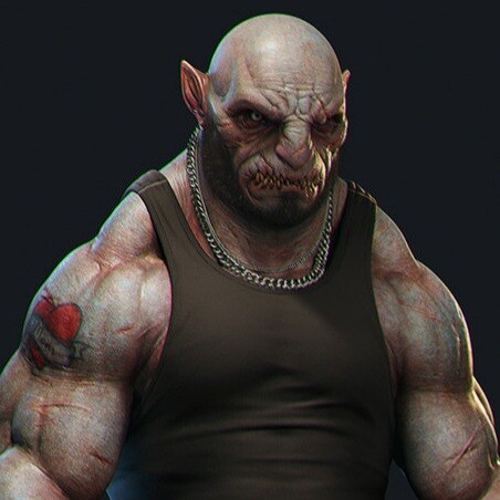 ArtStation - Urban Thug Creature