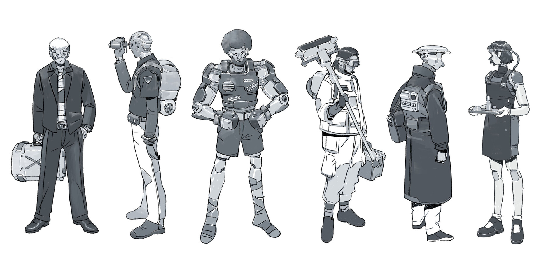 Artstation Farlight84 Concept Sketches