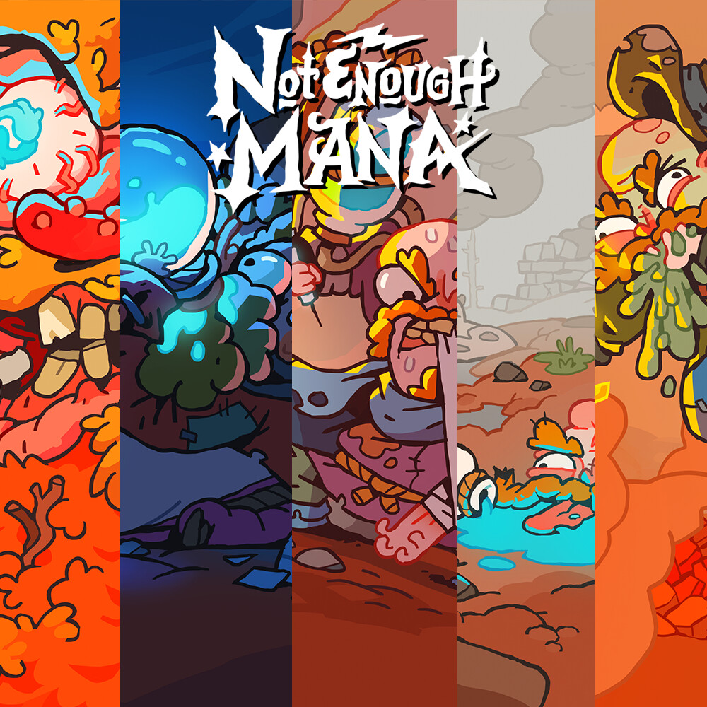 ArtStation - cards - Not Enough Mana